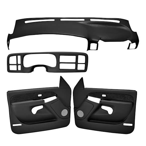 Coverlay® 18-597C63F-BLK Interior Restoration Kit - Black, Dash Cap ...