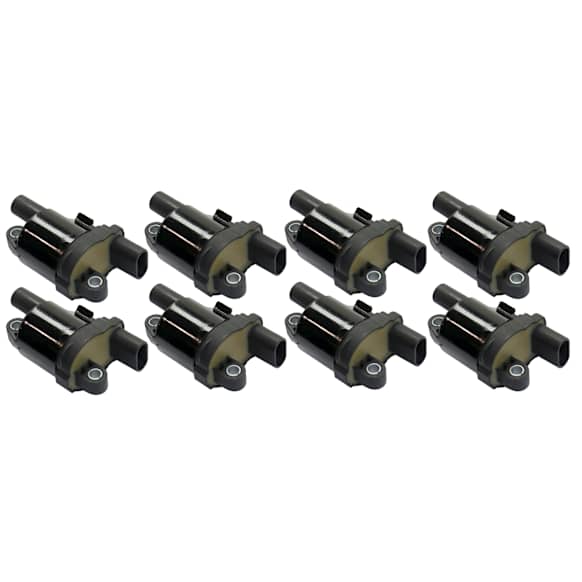 2014 Chevrolet Silverado 1500 Ignition Coil, Round Coil, Set of 8, 4.3L ...