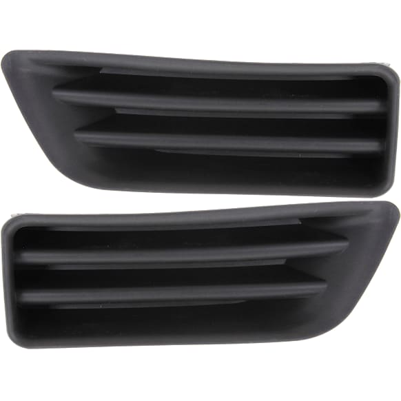 Replacement® Fog Light Cover - Front, Driver and Passenger Side, Black ...