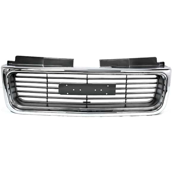 Replacement® 2003-2006 GMC Sonoma SLS - Grille Assembly, Chrome Shell ...