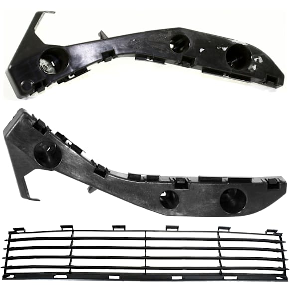 Replacement® 3-Piece Kit Front, Driver and Passenger Side, Lower Bumper ...