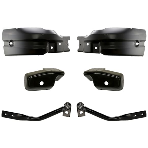 Replacement® 6-Piece Kit Front, Driver and Passenger Side Bumper End ...