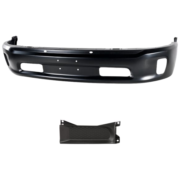 Replacement® 2-Piece Kit Bumper Painted Black, Includes (1) Bumper and ...