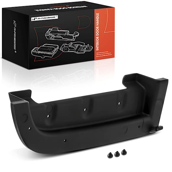 A-Premium® APDHI1752TW Front Passenger Black Door Armrest with Screws