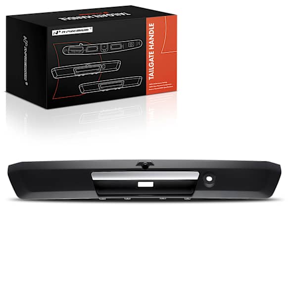 A-Premium® APDHO1377 Rear Chrome & Black Tailgate Handle