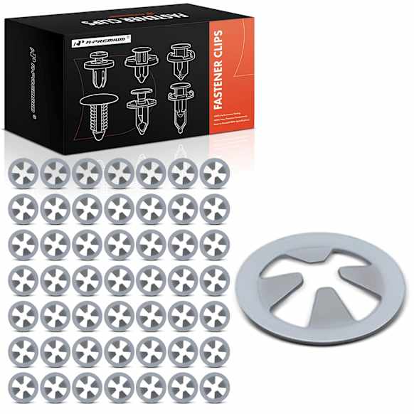 A-Premium® APRCF3080 50 Pcs 3.5mm Stainless Steel Deck Lid Emblem ...