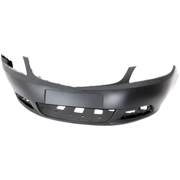 ReplaceXL® Front Primed Bumper Cover, With Fog Light Holes, Without ...