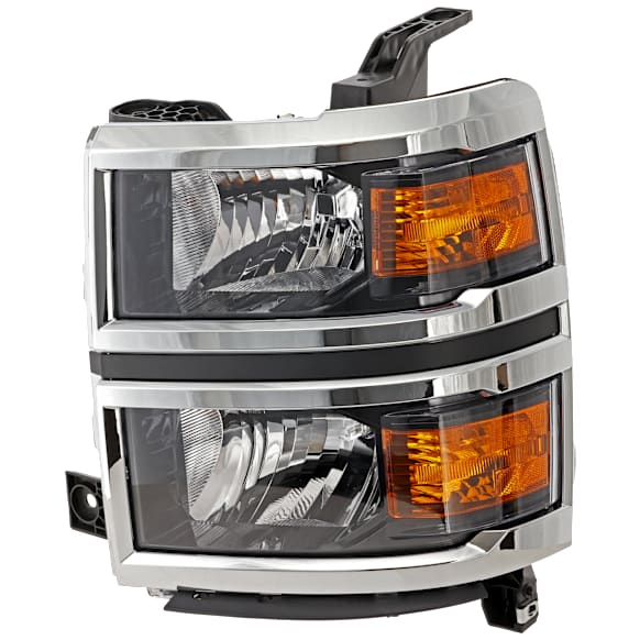 Replacement® Driver Side Headlight, with Bulb, Halogen, WT/LT Models ...
