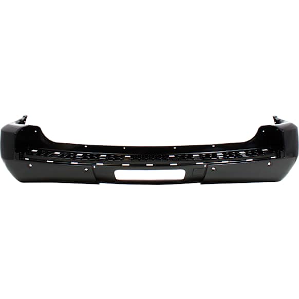 Replacement® Rear Primed Bumper Cover, With Step Pad Provision and ...