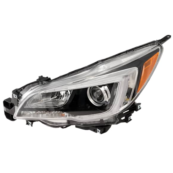 Replacement® Driver Side Headlight, with Bulb, Halogen, Black Interior ...