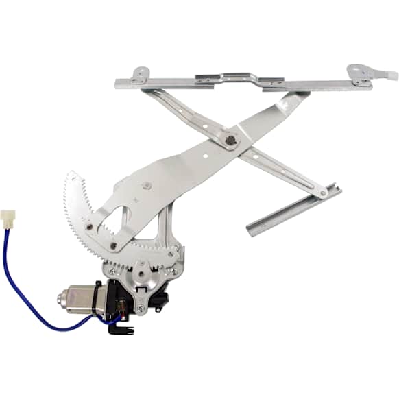 Replacement® Front, Driver Side Window Regulator, Power, With Motor ...