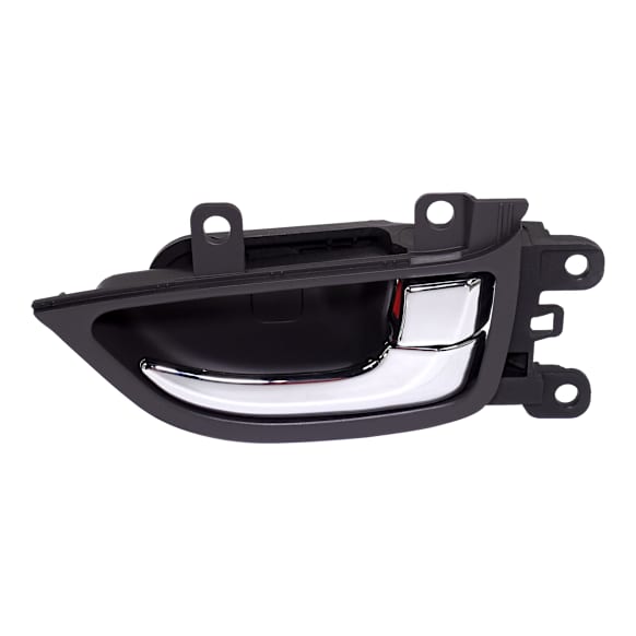 Replacement® Rear, Passenger Side Chrome Lever with Textured Black ...