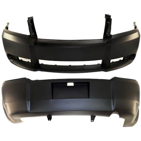Replacement® Front and Rear Primed Bumper Cover SET-ARBD010311P-2