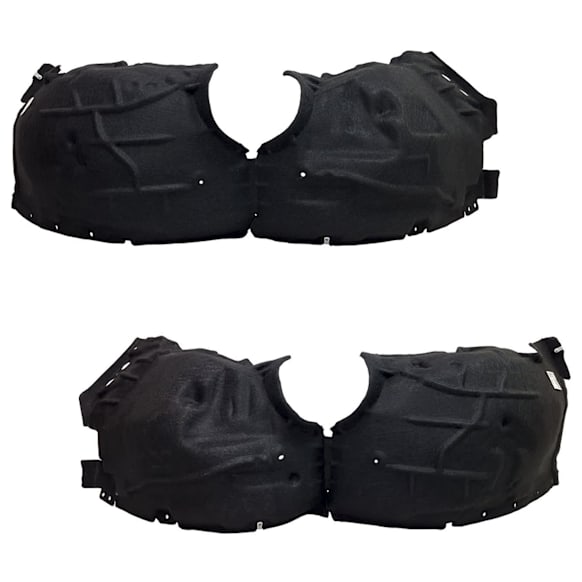 JC Whitney® Front, Driver and Passenger Side Fender Liner SET-JF22210007