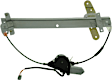 Front, Driver Side VDO OE Replacement Power Window Regulator, With ...