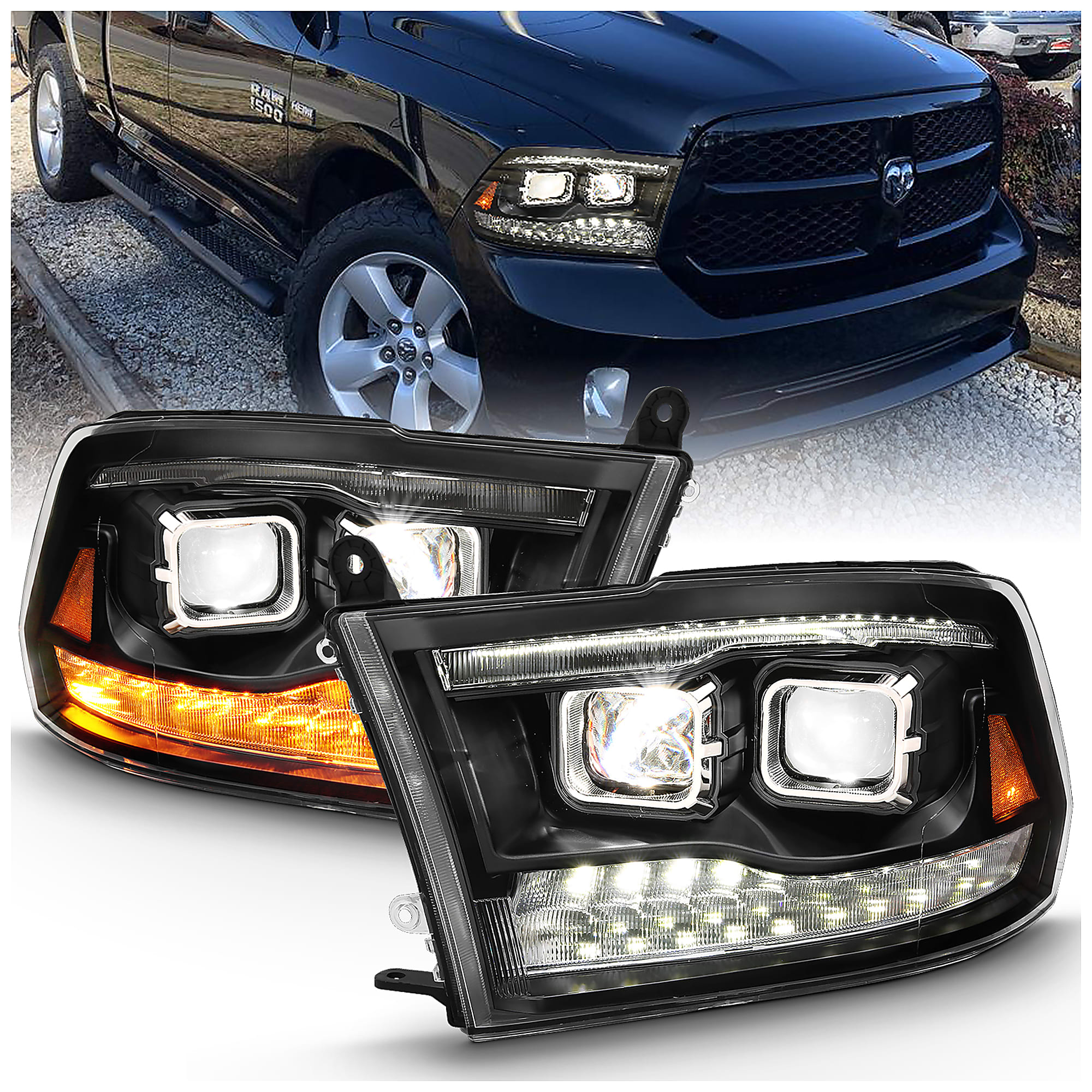 2012 Ram 1500 Headlights from $89 | CarParts.com