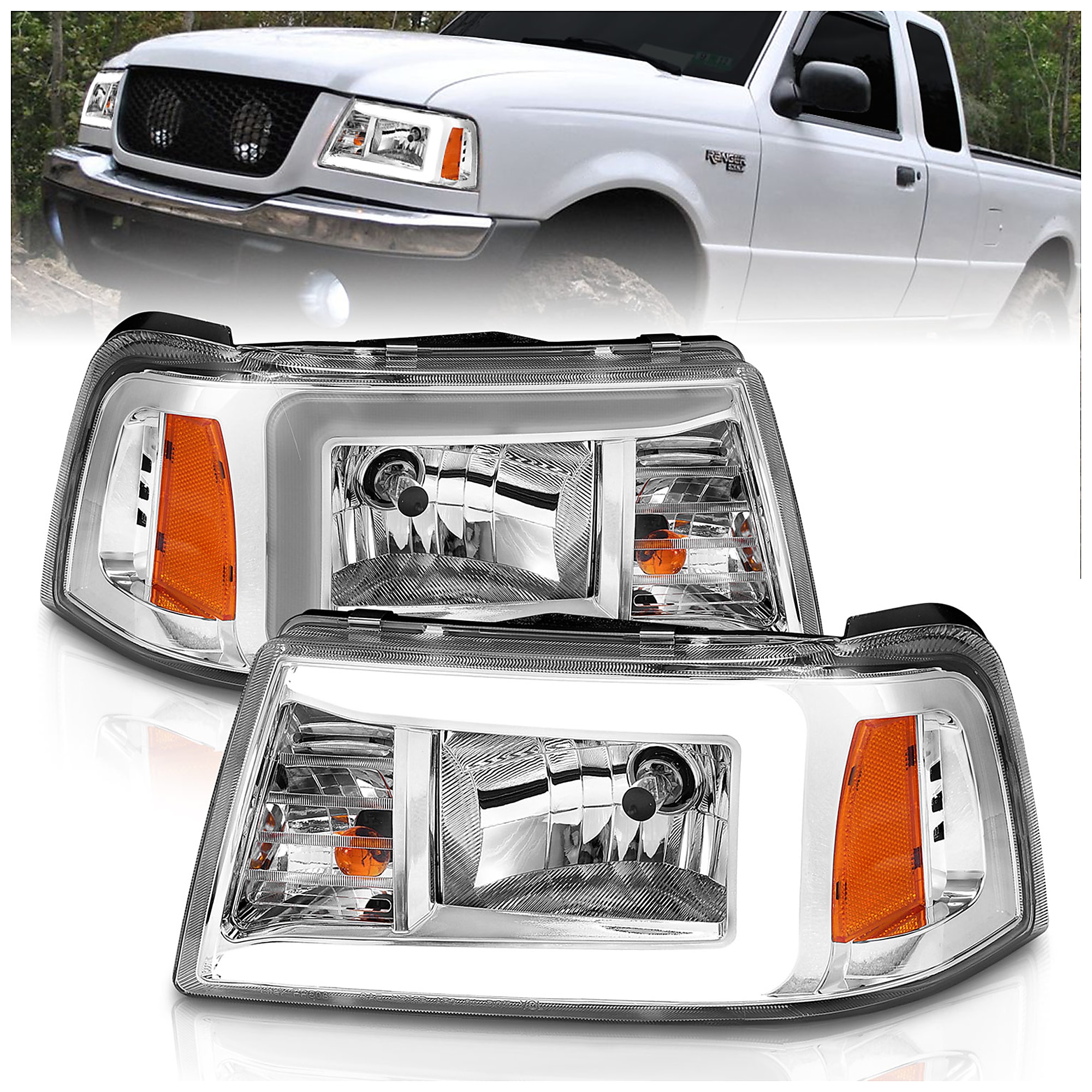 2003 Ford Ranger Headlights