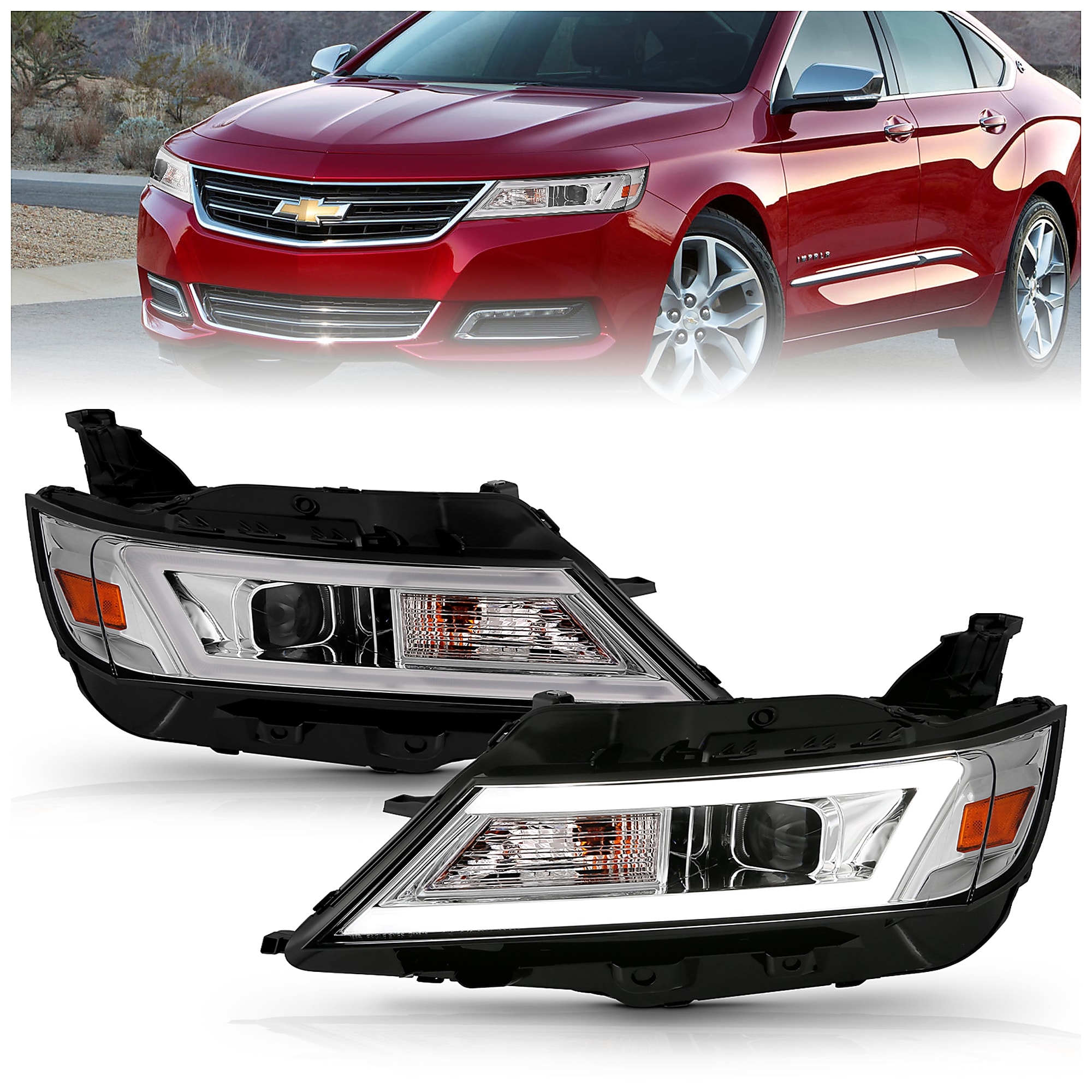 2014 Chevrolet Impala Headlights from $269 | CarParts.com