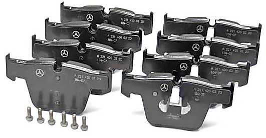 2011 Mercedes Benz S65 AMG Brake Pad Sets from $25 | CarParts.com