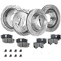 Car Brake Disc and Pad Kits - Front, Rear from $64 | CarParts.com