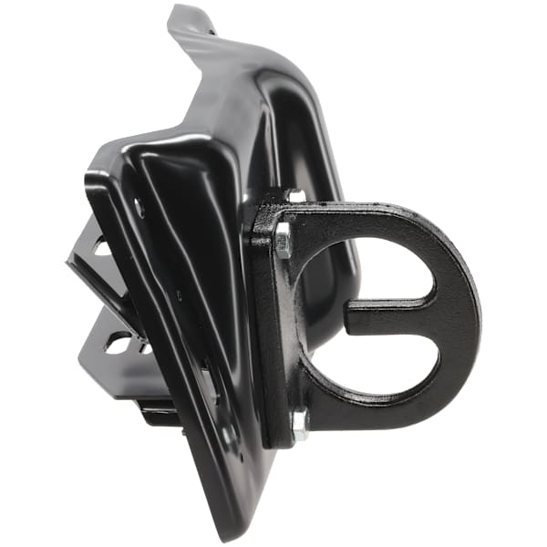 Replacement Front, Driver Side Bumper Bracket, With Tow Hook Holes D013162