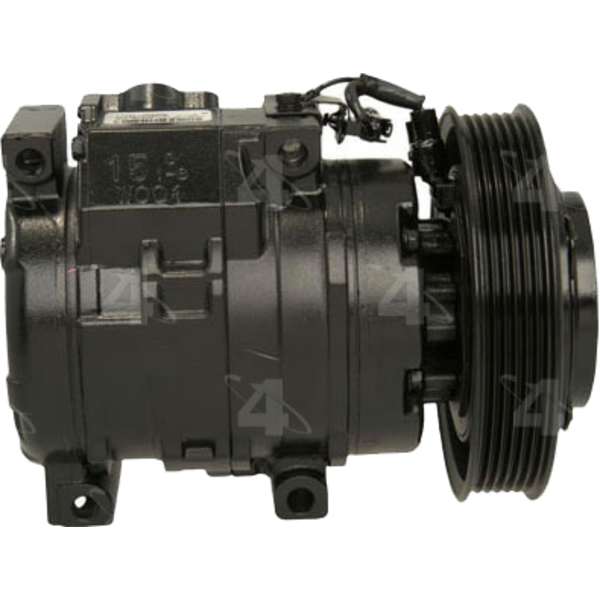 4-Seasons® 77391 A/C Compressor, With Clutch, 6-Groove Pulley, 4 ...