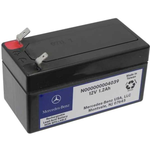 GenuineXL® Genuine Mercedes Benz Auxiliary Battery 12V 1.2AH - Replaces ...
