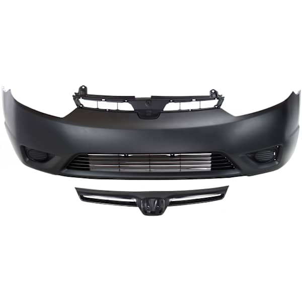 Replacement 2-Piece Kit, Front Primed Bumper Cover, Coupe, Includes (1 ...