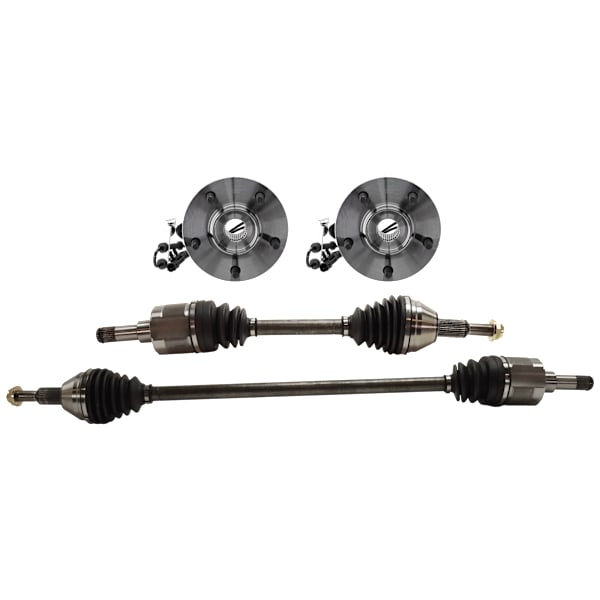 TrueDrive 4-Piece Kit Front, Driver and Passenger Side Suspension, with ...