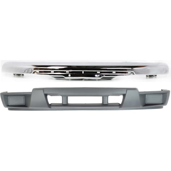 Replacement 2-Piece Kit, Front, Lower Primed Bumper Cover, Non-Xtreme ...