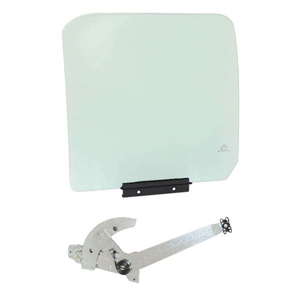 Replacement Front, Driver Side Door Glass Kit, No Tint, Replaces NAGS ...