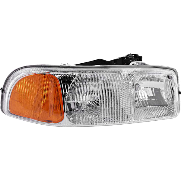 Replacement Grille Chrome Shell with Painted Black Insert KIT-071124-114