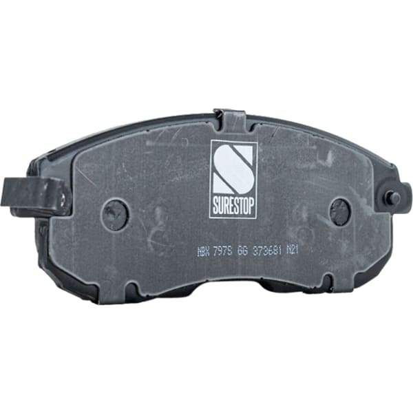 SureStop® Front Brake Disc and Pad Kit, Plain Surface, 5 Lugs, Ceramic ...