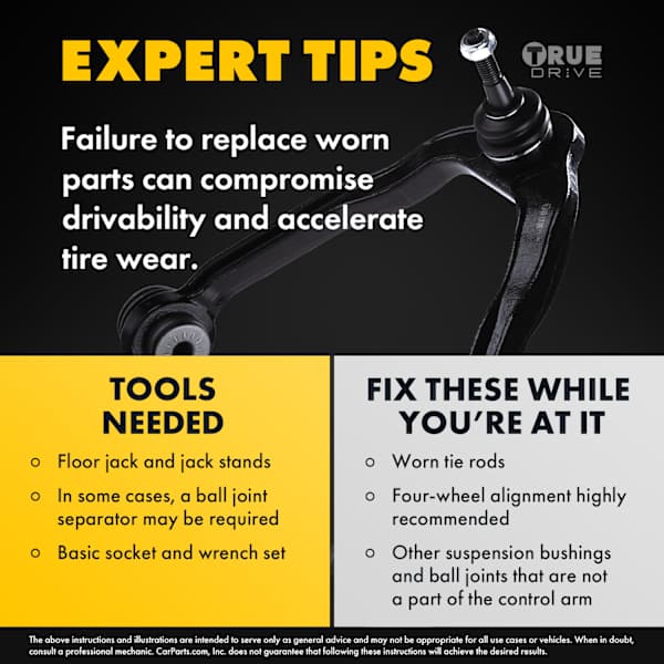 TrueDrive 10-Piece Kit Front, Driver and Passenger Side, Lower ...