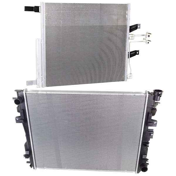 Replacement Radiator with A/C Condenser, 8 Cyl., 4.7/5.7L Engine ...