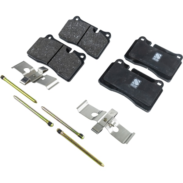 Sure Stop® KIT-092121-455 Front Brake Disc and Pad Kit, Cross-drilled ...