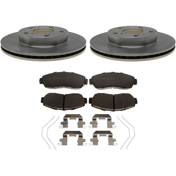Raybestos® KIT-210513-1019 Front Brake Disc and Pad Kit, R-Line Series