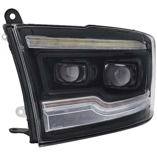 Morimoto® LF520-ASM Driver and Passenger Side LED Headlight, With bulb ...