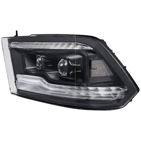 Morimoto® LF520-ASM Driver and Passenger Side LED Headlight, With bulb ...