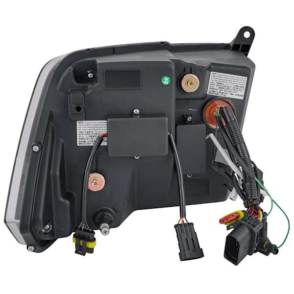 Morimoto® LF520-ASM Driver and Passenger Side LED Headlight, With bulb ...