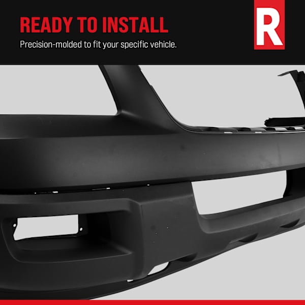 Replacement Front Primed Bumper Cover, For Models With Parking Assist ...