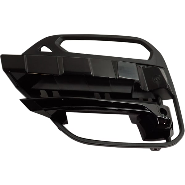 Replacement Front, Driver Side Bumper Grille, Gloss Black RB01550042