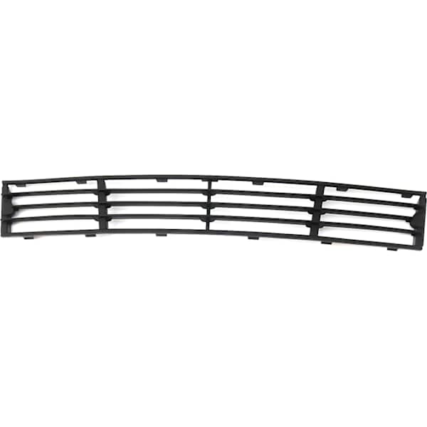 Replacement Front, Center Bumper Grille, Textured Black, Base Model ...