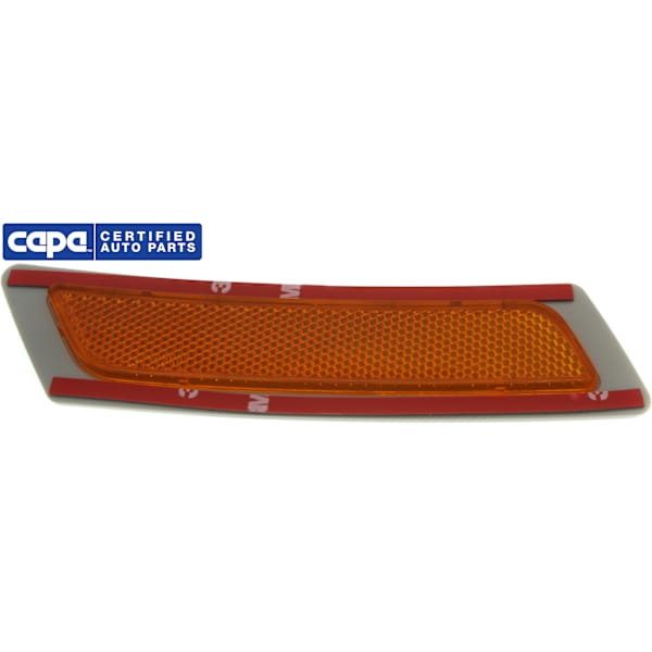 Replacement Front, Driver Side Bumper Reflector, Base Model, For Models ...