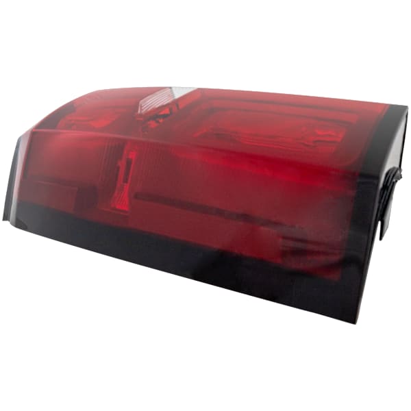 Replacement Driver Side Tail Light, with Bulb, Halogen, Clear and Red ...