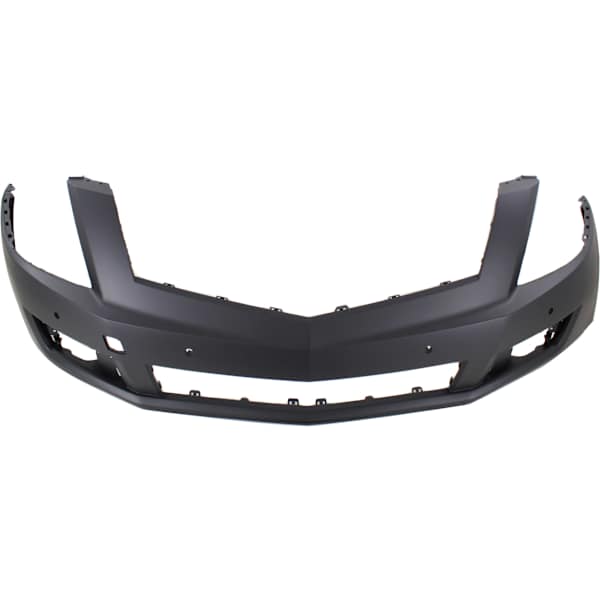 Replacement Front, Upper Primed Bumper Cover, Without Headlamp Washer ...