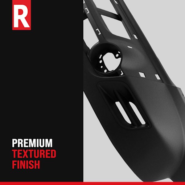 Replacement Rear, Lower Textured Bumper Cover RM76010110
