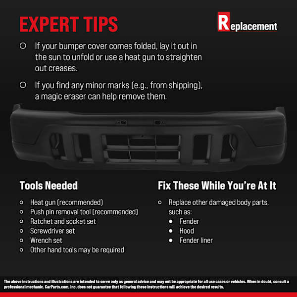 Replacement Rear, Lower Textured Bumper Cover RM76010110