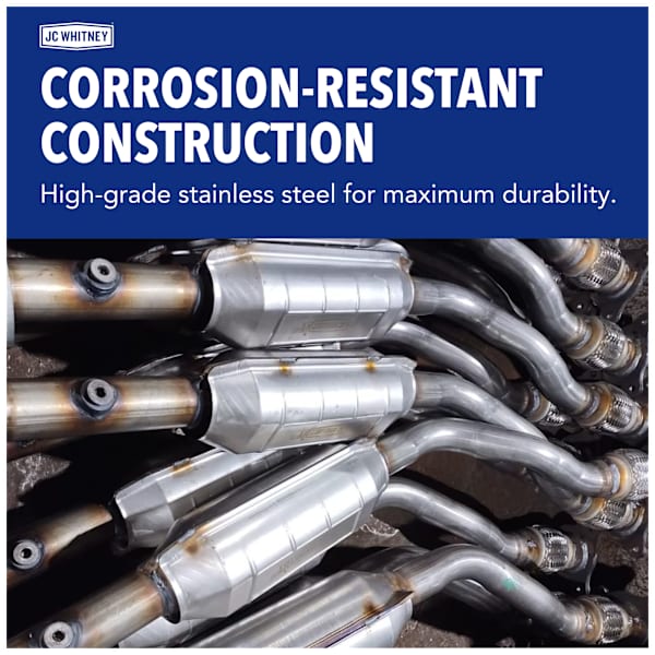 JC Whitney® Driver and Passenger Side Catalytic Converters, Federal EPA ...