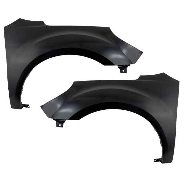 Replacement Front, Driver and Passenger Side Fenders, With body ...